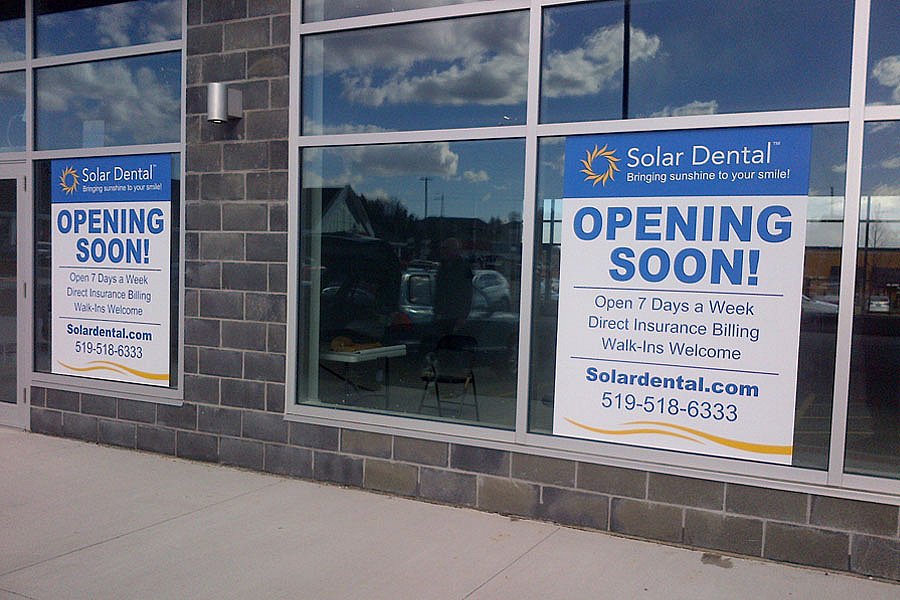 Window Signs | Grand River Sign Design