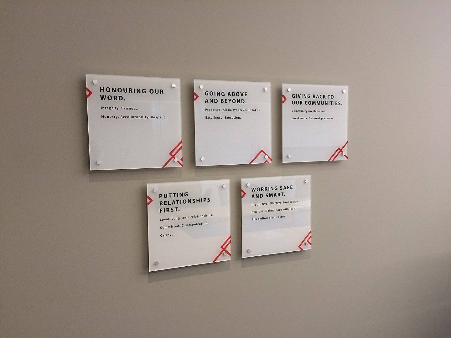 Interior Signs | Grand River Sign Design